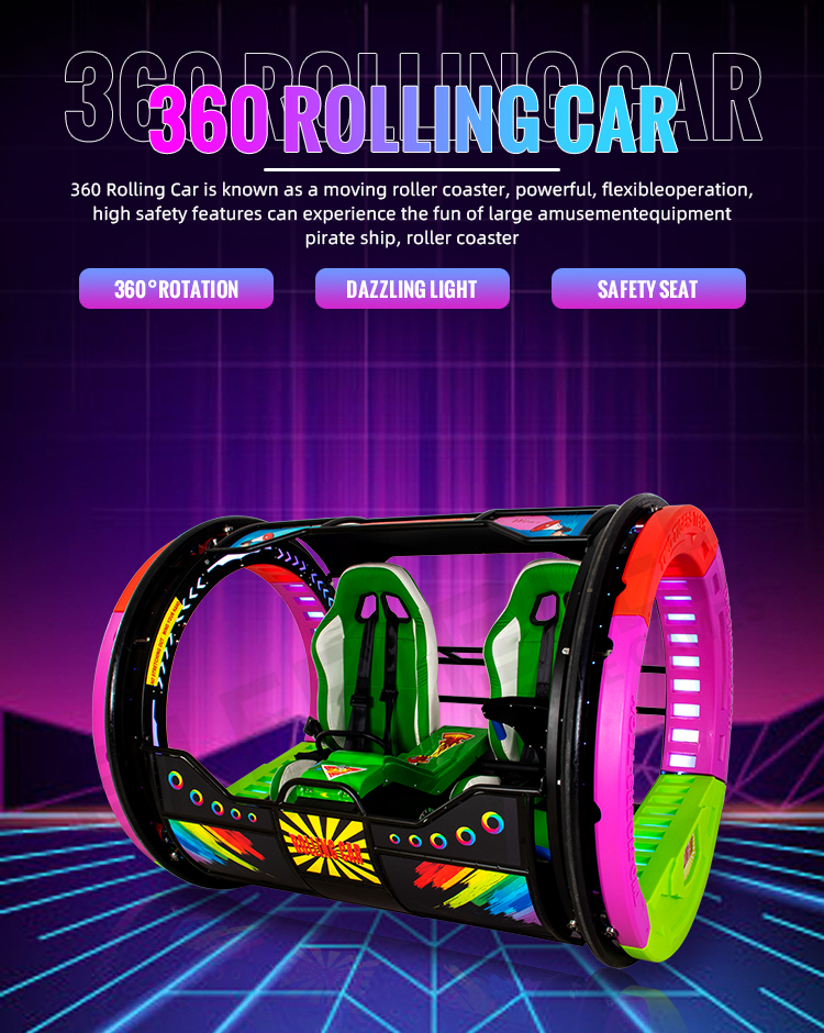 360 Degree Remote Control Rolling Car - Bleegame