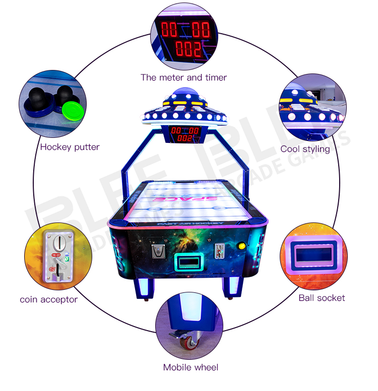 Dynamic Space Hockey Machine - Bleegame