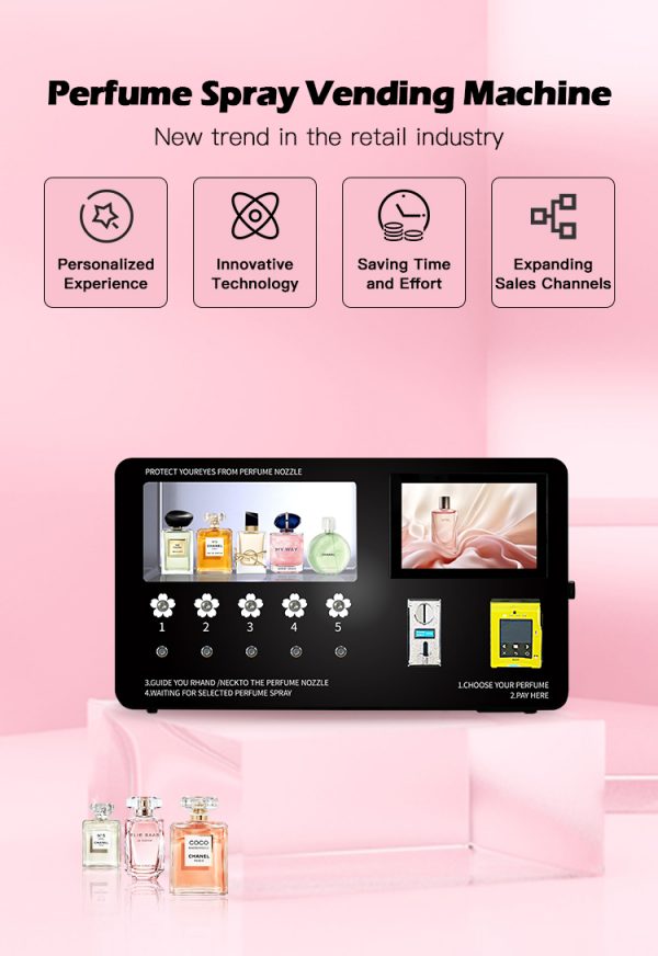 Wall-mounted Fragrance Perfume Spray Vending Machine - Bleegame