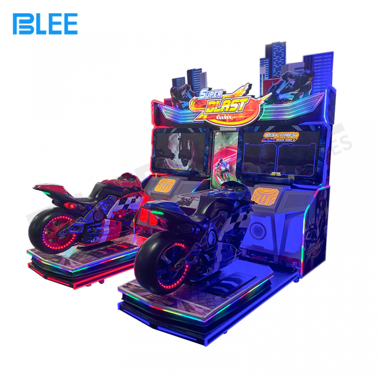 BLEE Wild Rider Motion Simulator Racing Bike Immersive Motorcycle Arcade Experience - Bleegame
