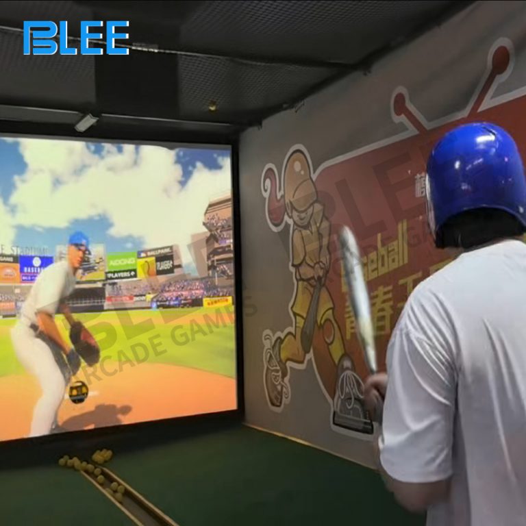 BLEE Pro Batting Arena Immersive Digital Baseball Experience Smart ...