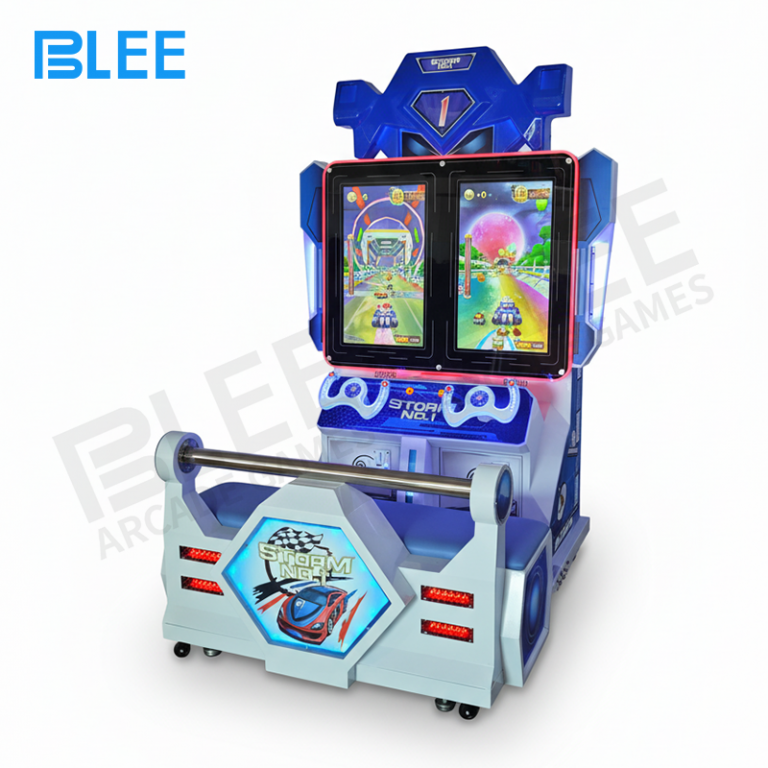 BLEE Storm One Pro Dual-Player Kids Racing Arcade Networked Children's ...